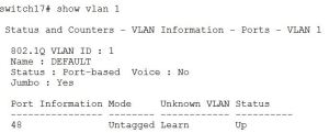 Some basic CLI commands for HP Procurve switches – Peter's Tech Blog